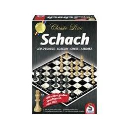 Schmidt Spiele Classic Line: Schach, Brettspiel Spieleranzahl: bis zu 2 Spieler Altersangabe: ab 9 Jahren Serie: Classic Line