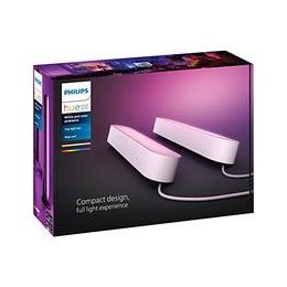 PHILIPS Hue White & Color Ambiance Play Lightbar, LED-Leuchte weiß, Doppelpack