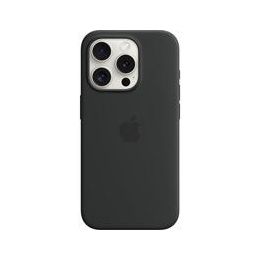 Apple Silikon Case mit MagSafe, Handyhülle schwarz, iPhone 15 Pro Typ: Handyhülle Geeignet für: iPhone 15 Pro Material: Silikon
