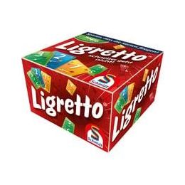 Schmidt Spiele Ligretto, Kartenspiel rot Spieleranzahl: 2 - 4 Spieler Spieldauer: 15 Minuten Altersangabe: ab 8 Jahren Serie: Ligretto