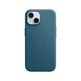 Apple Feingewebe Case mit MagSafe, Handyhülle dunkelblau, iPhone 15 Typ: Handyhülle Geeignet für: iPhone 15 Material: Feintwill