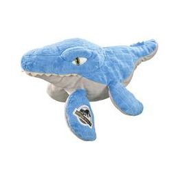 Schmidt Spiele Jurassic World, Mosasaurus, Kuscheltier blau/grau, 29 cm