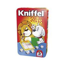 Schmidt Spiele Kniffel Kids, Würfelspiel Spieleranzahl: 2 - 6 Spieler Spieldauer: 30 Minuten Altersangabe: ab 5 Jahren Serie: Kniffel