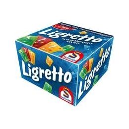 Schmidt Spiele Ligretto, Kartenspiel blau Spieleranzahl: 2 - 4 Spieler Spieldauer: 15 Minuten Altersangabe: ab 8 Jahren Serie: Ligretto