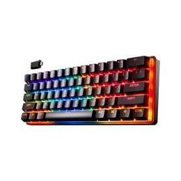 Apex Pro Mini Wireless, Gaming-Tastatur schwarz, DE-Layout, SteelSeries OmniPoint 2.0