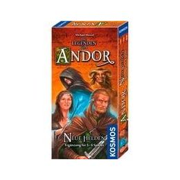 Kosmos Die Legenden von Andor - Neue Helden 5-6 Spieler, Brettspiel Erweiterung