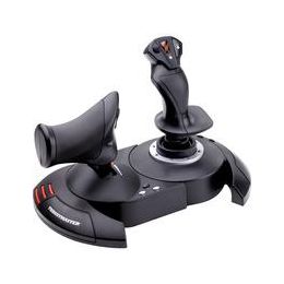 Thrustmaster T-Flight Hotas Stick X schwarz Anschluss: USB Verbindung: Kabel Tastenanzahl: 12 Tasten