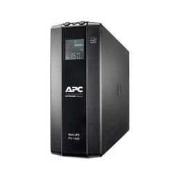 APC Back-UPS Pro 1600VA BR1600MI, USV schwarz Leistung: 960 Watt, 1600 VA Anschlüsse: 1x USB, 1x RJ-11, 1x RJ-45, 8x Steckdosen