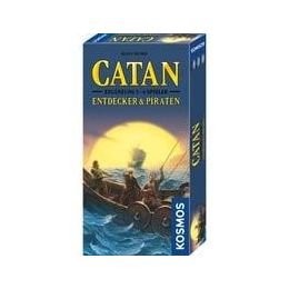 Kosmos CATAN - Entdecker & Piraten Ergänzung für 5-6 Spieler, Brettspiel Erweiterung Spieleranzahl: 3 - 6 Spieler Spieldauer: 2 Stunden und 30 Minuten Altersangabe: ab 12 Jahren Serie: CATAN