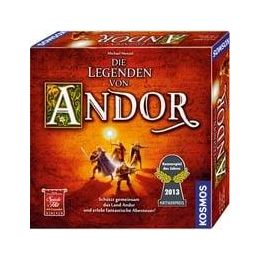 Kosmos Die Legenden von Andor, Brettspiel Kennerspiel des Jahres 2013 Spieleranzahl: 2 - 4 Spieler Spieldauer: 1 Stunde und 30 Minuten Altersangabe: ab 10 Jahren Serie: Die Legenden von Andor