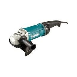 Makita Winkelschleifer GA9070X1 blau/schwarz, 2.800 Watt Leistung/Spannung: 2.800 Watt Schleifscheiben: Ø 230 mm Griff: AVT-Antivibrations-Seitengriff