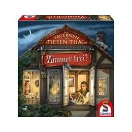 Schmidt Spiele Die Tavernen im Tiefen Thal: Das Gasthaus von Tiefen Thal, Brettspiel 1. Erweiterung Spieleranzahl: 2 - 4 Spieler Spieldauer: 1 Stunde Altersangabe: ab 12 Jahren Serie: Die Tavernen im Tiefen Thal