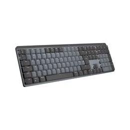 Logitech MX Mechanical, Tastatur hellgrau/dunkelgrau, DE-Layout, taktile Schalter, Logi Bolt, Bluetooth
