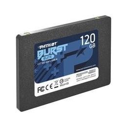 PATRIOT Burst Elite 120 GB, SSD schwarz, SATA 6 Gb/s, 2,5"