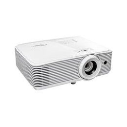 Optoma HD29x, DLP-Beamer weiß, FullHD, 4000 Lumen, 3D Ready Auflösung: 1920x1080 Pixel Format: 16:9 Helligkeit: 4.000 ANSI-Lumen