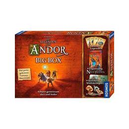 Kosmos Die Legenden von Andor - Big Box, Brettspiel Spieleranzahl: 2 - 4 Spieler Spieldauer: 1 Stunde und 30 Minuten Altersangabe: ab 10 Jahren Serie: Die Legenden von Andor