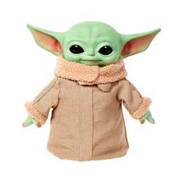 Mattel Star Wars Squeeze & Blink Grogu Funktionsplüsch, Kuscheltier Material: Stoff Altersangabe: ab 36 Monaten Zielgruppe: Kindergartenkinder