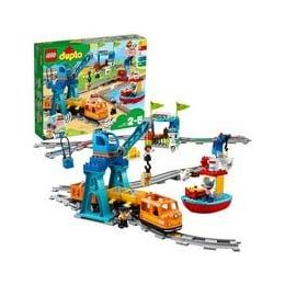 Lego 10875 DUPLO Güterzug, Konstruktionsspielzeug Serie: DUPLO Teile: 105 -teilig Altersangabe: von 24 Monaten bis 5 Jahren Material: Kunststoff