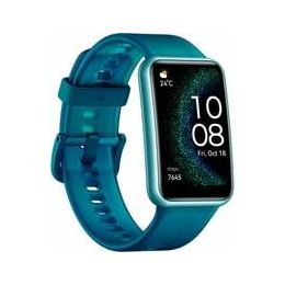 Huawei Watch Fit Special Edition (Stia-B39), Smartwatch grün Display: 4,16 cm (1,64 Zoll) Kommunikation: Bluetooth 5.0 Armbandlänge: 130 - 210 mm Touchscreen: mit Touchscreen
