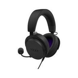 NZXT Relay, Gaming-Headset schwarz, USB, 3.5 mm Klinke Kopfhörertyp: Over-Ear Kopfbügelhörer Geeignet für: Gaming, Mobiltelefone, Nintendo Switch, PC-Systeme, PlayStation 4, PlayStation 5, Xbox One, Xbox Series X|S Kabel-Verbindung: 1x USB 2.0, 3.5mm Klinke