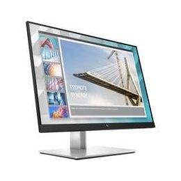 HP E24i G4, LED-Monitor 61 cm (24 Zoll), schwarz/silber, WUXGA, IPS, HDMI