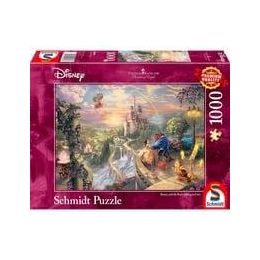 Schmidt Spiele Thomas Kinkade Studios: Disney Dreams Collection -Die Sch&ouml;ne und das Biest, Puzzle 1000 Teile
