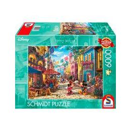 Schmidt Spiele Disney, Mickey & Minnie in Mexico 6000 57397, Puzzle 6000 Teile