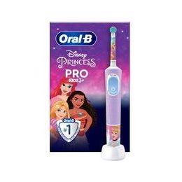 Braun Oral-B Vitality Pro 103 Kids Princess, Elektrische Zahnbürste Stufen: 2 Stufen