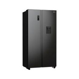 Gorenje NRR9185EABXLWD, Side-by-Side edelstahl (dunkel), ConvertActive