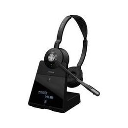 Jabra Engage 75 Stereo, Headset schwarz Kopfhörertyp: On-Ear Kopfbügelhörer Geeignet für: Festnetztelefone Drahtlose Verbindung: Ja, via Bluetooth Kabel-Verbindung: 1x USB 2.0