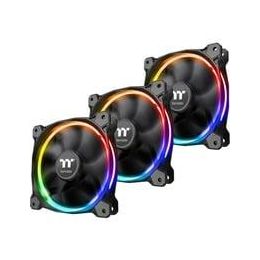 Thermaltake Riing 12 LED RGB Fan Sync Edition (3-Fan Pack), Geh&auml;usel&uuml;fter 120 mm