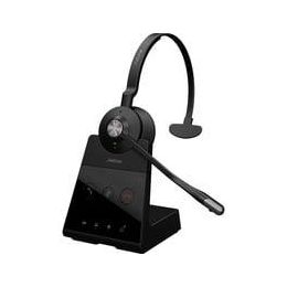 Jabra Engage 65 Mono, Headset schwarz Kopfhörertyp: On-Ear Kopfbügelhörer Geeignet für: Festnetztelefone Drahtlose Verbindung: Ja, via Bluetooth Kabel-Verbindung: 1x USB 2.0
