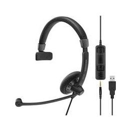SC 45 USB MS, Headset schwarz, USB