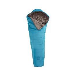 Grand Canyon Schlafsack FAIRBANKS 190 blau Temperaturbereiche: Komfort 2 °C, Limit -4 °C, Extrem -21 °C Material: Außen 100% 70D 210T Rip-Stop Polyester, Innen 100% 190T Mikrofaser-Polyester Maße: Breite 800 mm x Länge 2.100 mm Form: Mumien-Schlafsack, Kapuze