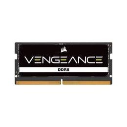 Corsair SO-DIMM 32 GB DDR5-4800 , Arbeitsspeicher schwarz, CMSX32GX5M1A4800C40, Vengeance