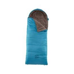 Grand Canyon Schlafsack UTAH 150 KIDS blau Temperaturbereiche: Komfort 2 °C, Limit -3 °C, Extrem -20 °C Material: Außen 100% 70D 210T Rip-Stop Polyester, Innen 100% 190T Mikrofaser-Polyester Maße: Breite 650 mm x Länge 1.700 mm Form: Mumien-Schlafsack, Kapuze