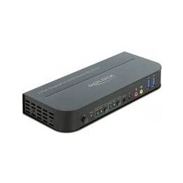 Delock DisplayPort 1.4 KVM Switch 8K 30 Hz mit USB 3.2 Gen 1, KVM-Switch