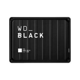 Western Digital Black P10 Game Drive 4 TB, Externe Festplatte schwarz, Micro-USB-B 3.2 Gen 1 (5 Gbit/s) Kapazität: 4 TB ms/Cache/U: -/-/- Datentransferrate: Lesen: 140 MB/s