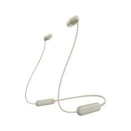 Sony WI-C100C, Kopfhörer beige, Bluetooth, USB-C Kopfhörertyp: In-Ear Ohrkanalhörer Geeignet für: iPad, iPhone, iPod, Mobile Abspielgeräte, Mobiltelefone Drahtlose Verbindung: Ja, via Bluetooth Kabel-Verbindung: 1x USB-C