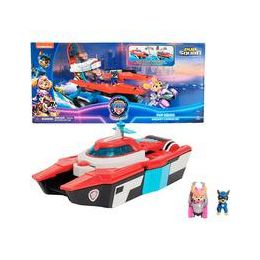 Spin Master Paw Patrol: Der Mighty Kinofilm, Pup Squad Mini Marine Hauptquartier Spielset, Spielfahrzeug mit Skye Spielzeugauto und Chase Spielfigur Serie: Paw Patrol Altersangabe: ab 36 Monaten Material: Kunststoff