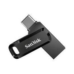 Sandisk Ultra Dual Drive Go 256 GB, USB-Stick schwarz, USB-A 3.2 Gen 1, USB-C 3.2 Gen 1
