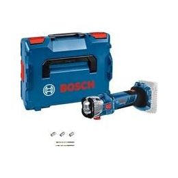 Bosch Akku-Rotationsschneider GCU 18V-30 Professional solo blau/schwarz, ohne Akku und Ladeger&auml;t, in L-BOXX