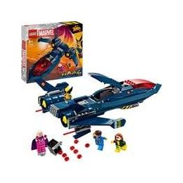 Lego 76281 Marvel Super Heroes X-Jet der X-Men, Konstruktionsspielzeug