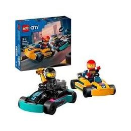 Lego 60400 City Go-Karts mit Rennfahrern, Konstruktionsspielzeug