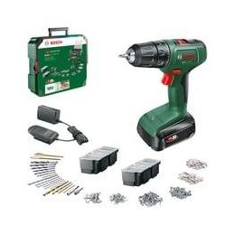 Bosch Akku-Bohrschrauber EasyDrill 18V-40 + SystemBox gr&uuml;n/schwarz, Li-Ionen Akku 1,5Ah, Koffer, POWER FOR ALL ALLIANCE