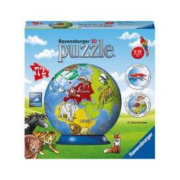 Ravensburger 3D Puzzle-Ball Kindererde Teile: 72 Altersangabe: von 6 Jahren bis 10 Jahren
