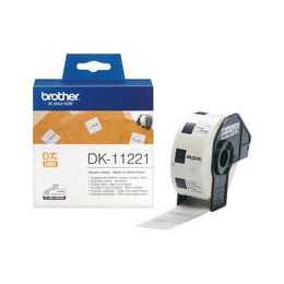 Brother Quadratische Etiketten DK-11221, Schriftband 23x23 mm, Papier