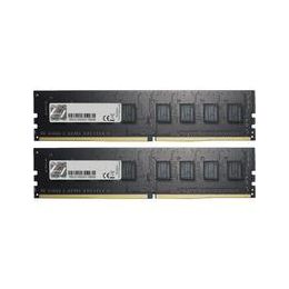 G.Skill DIMM 64 GB DDR4-2666 (2x 32 GB) Dual-Kit, Arbeitsspeicher schwarz, F4-2666C19D-64GNT, Value, INTEL XMP