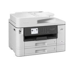 Brother MFC-J5740DW, Multifunktionsdrucker grau, Scan, Kopie, Fax, USB, LAN, WLAN Auflösung: 4800x1200 dpi Formate: A3, A4, A5, A6, Executive, Legal, Letter Anschluss: 1x USB 2.0, 1x RJ-45 Papierzufuhr: 2x Fächer (Fach 1: 250 Blatt, Fach 2: 250 Blatt)