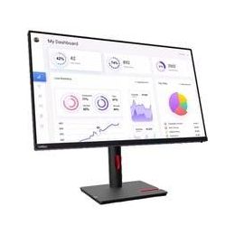 Lenovo ThinkVision T32p-30, LED-Monitor 80 cm (32 Zoll), schwarz, UltraHD/4K, IPS, 60Hz